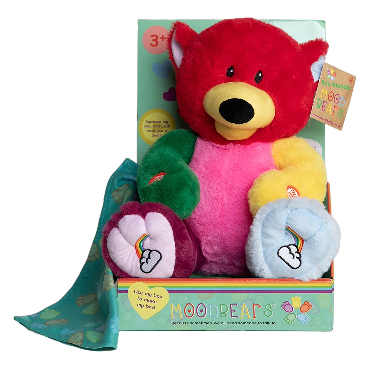Mood Bears | Talking Large Hope Bear 30cm Plush – JMToys.co.uk