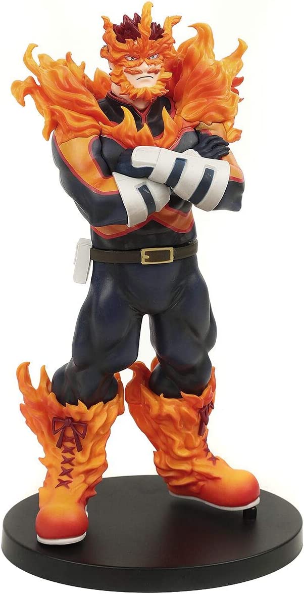 Banpresto | My Hero Academia | Age Of Heroes Endeavor | Statue 19cm ...