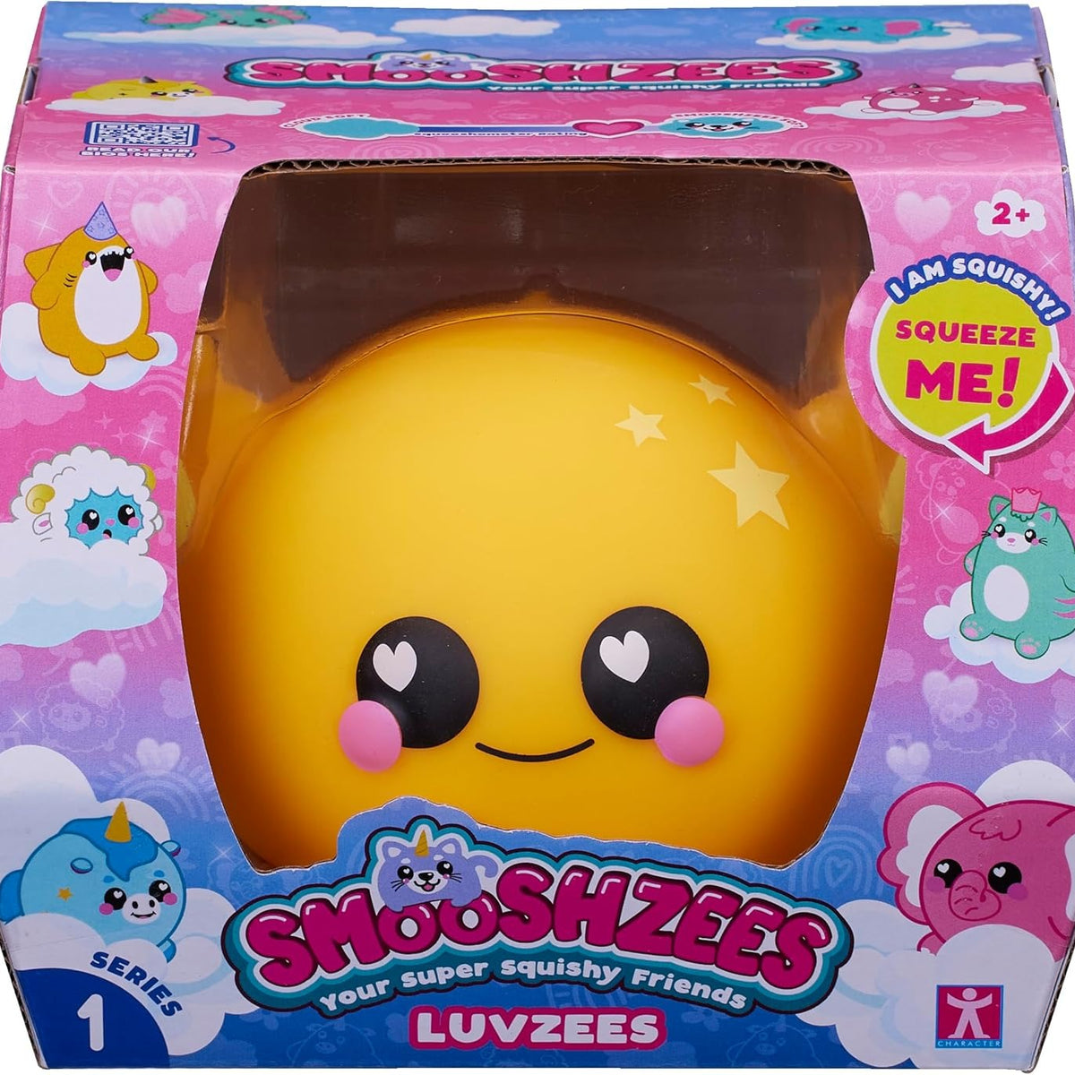 Smooshzees Luvzees | Sonny Yellow Axolotl | Series 1 – JMToys.co.uk