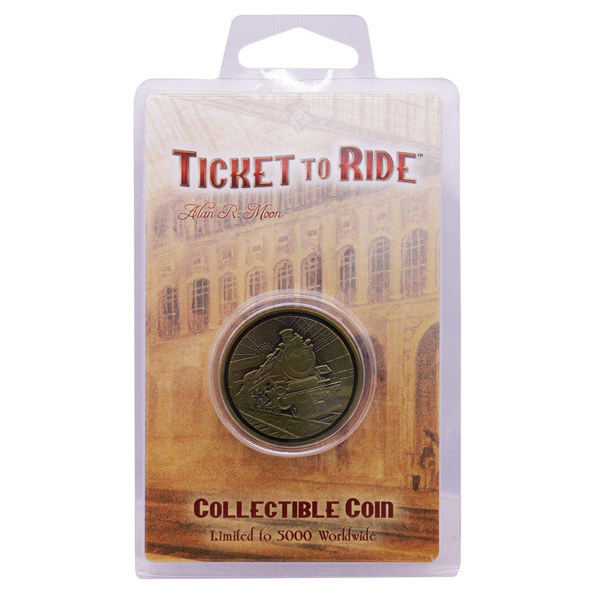 Ticket to Ride | Limited Edition Collectible Train Coin – JMToys.co.uk