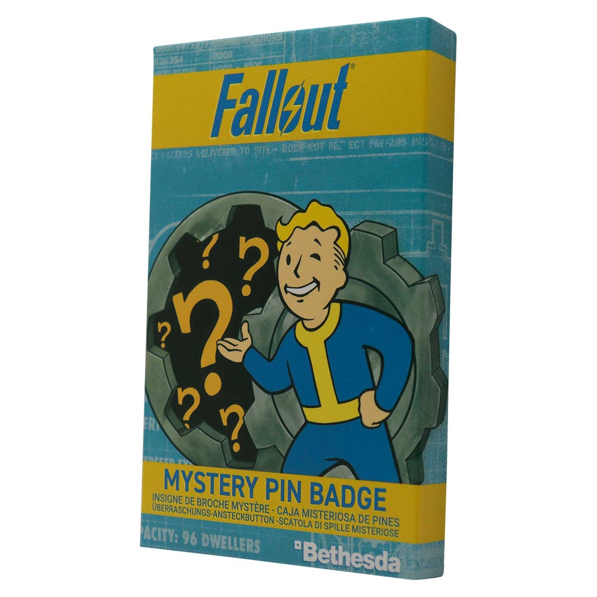 Fallout | 1 x Mystery Enamel Pin Badge – JMToys.co.uk