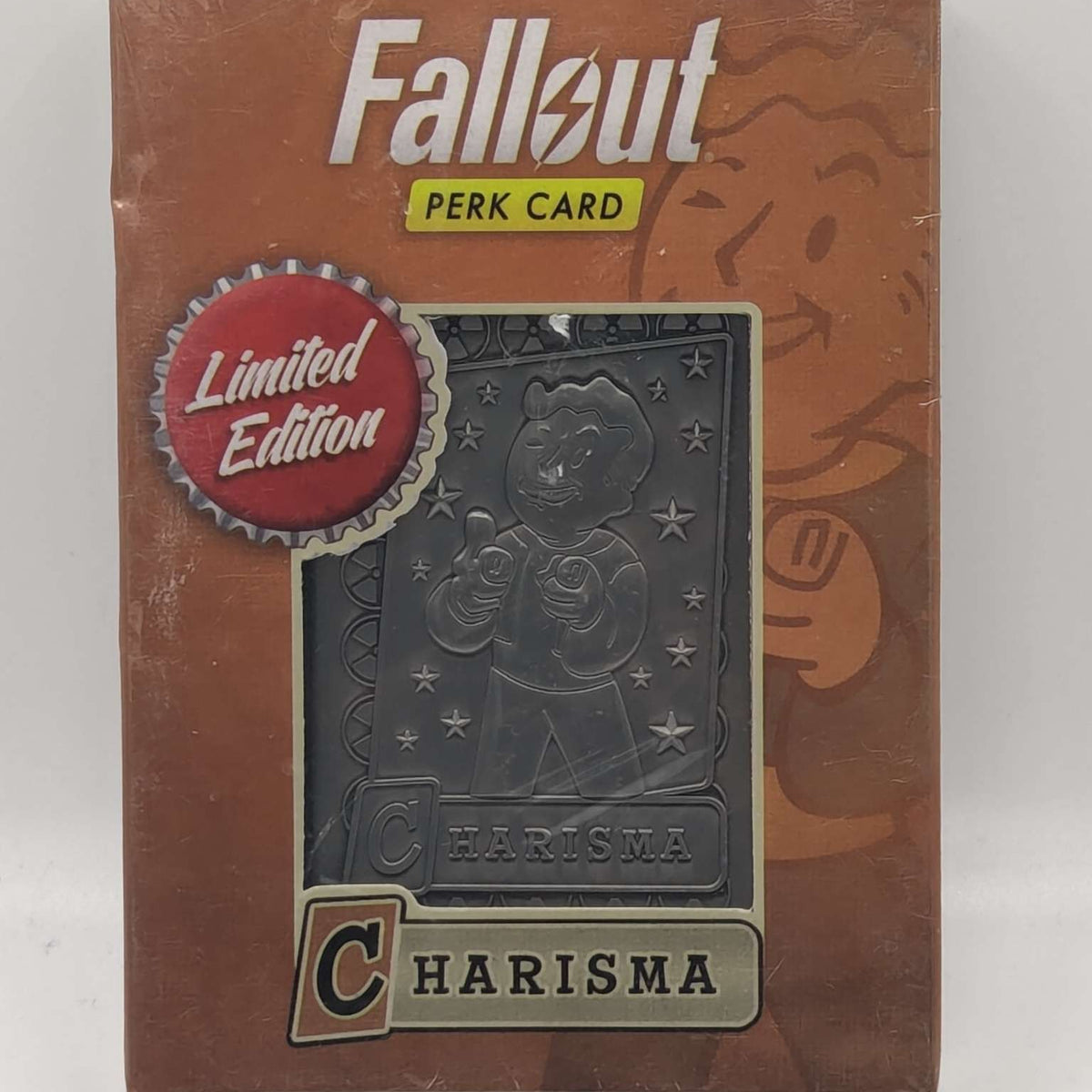 Fallout | Limited Edition | Perk Card | Charisma – JMToys.co.uk