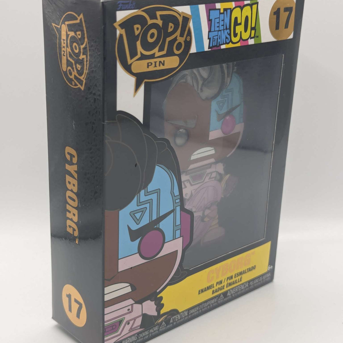 Funko Pop Pins | Teen Titans Go! | Cyborg | Enamel Pin #17 – JMToys.co.uk