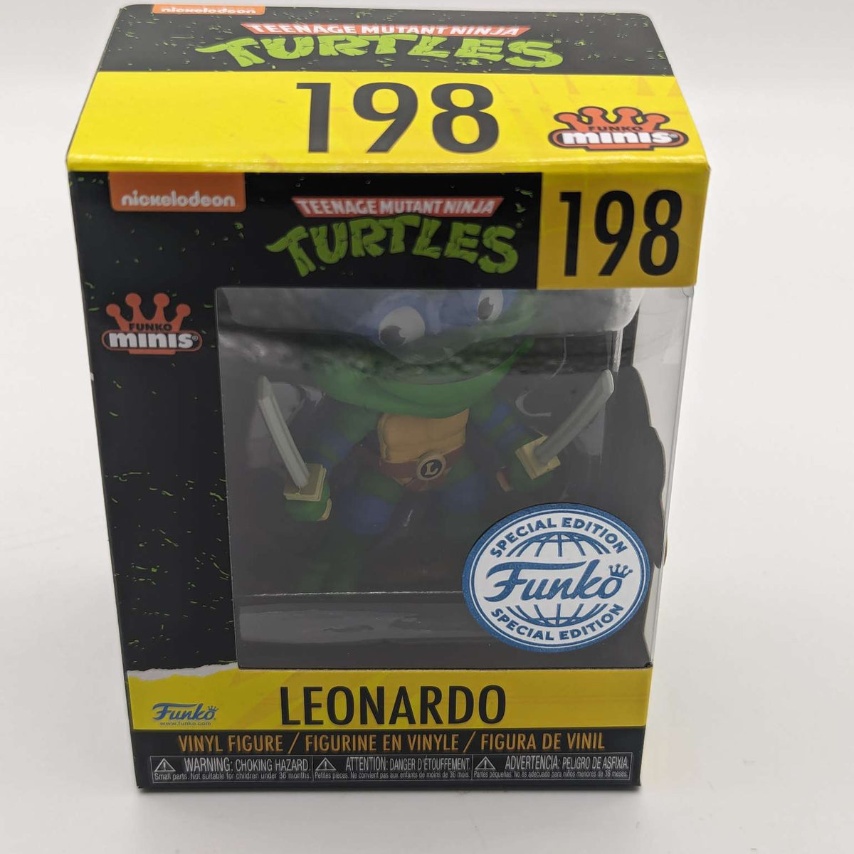 Funko Minis | TMNT Teenage Mutant Ninja Turtles | 7.5 cm Special Editi ...