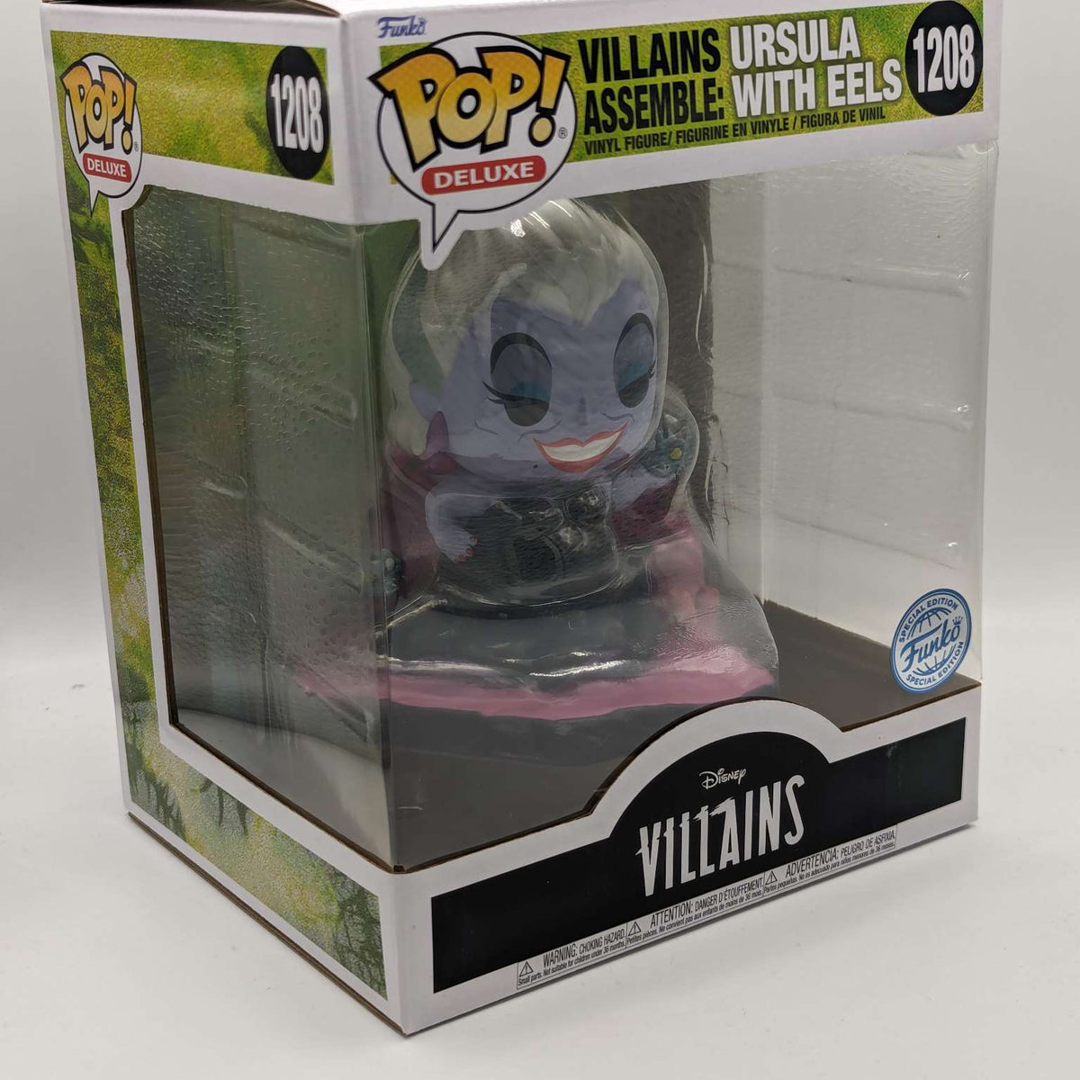 Funko Pop Deluxe | Disney Villains Assemble | Ursula with Eels #1208 ...