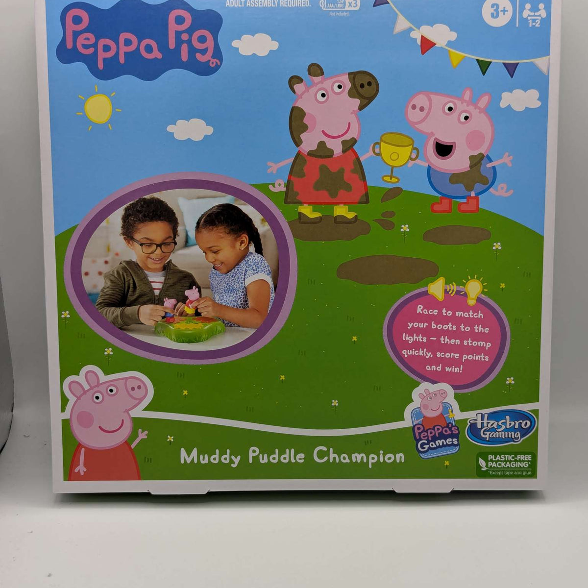Hasbro | Peppa Pig | Muddy Puddle Champion Game – JMToys.co.uk