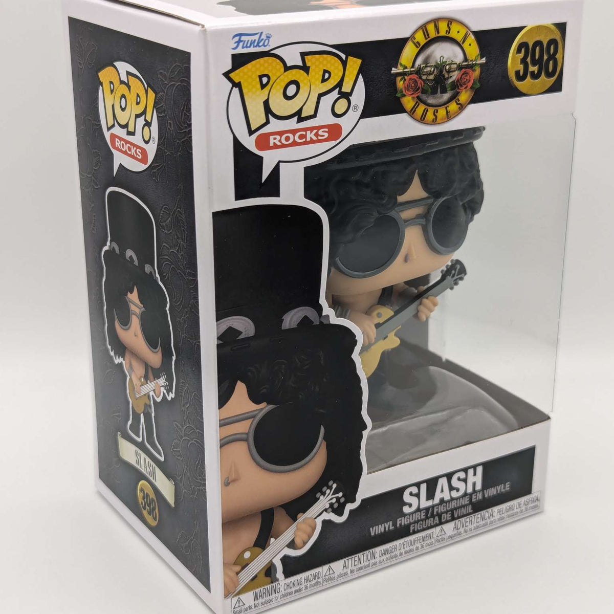 Slash (1980s) | Guns N Roses | Funko Pop Rocks | #398 – JMToys.co.uk