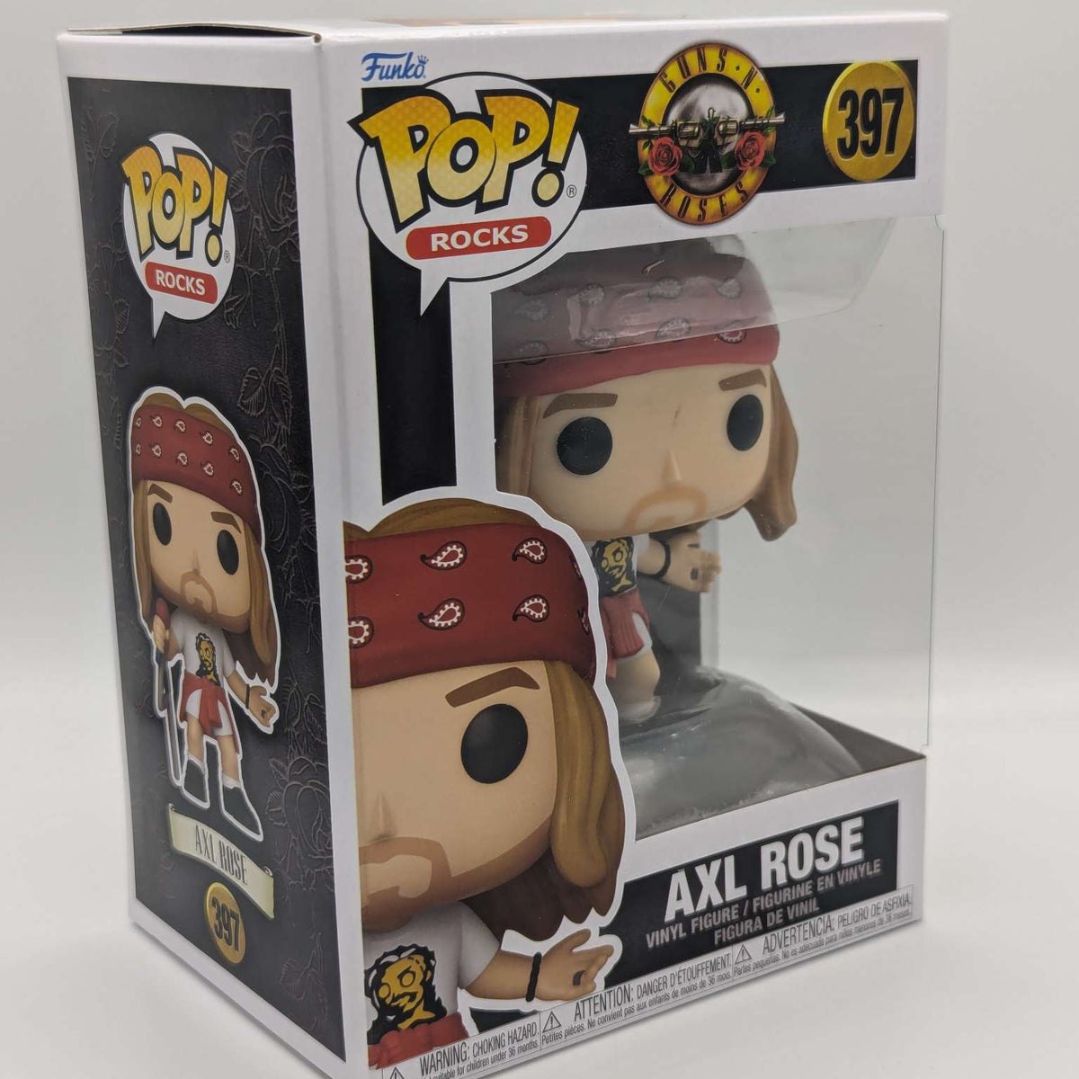 Axl Rose (1980s) | Guns N Roses | Funko Pop Rocks | #397 – JMToys.co.uk