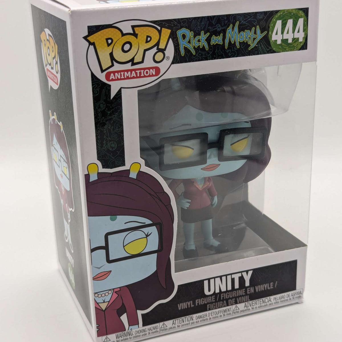 Damaged Box | Unity | Rick and Morty | Funko Pop Animation #444 ...