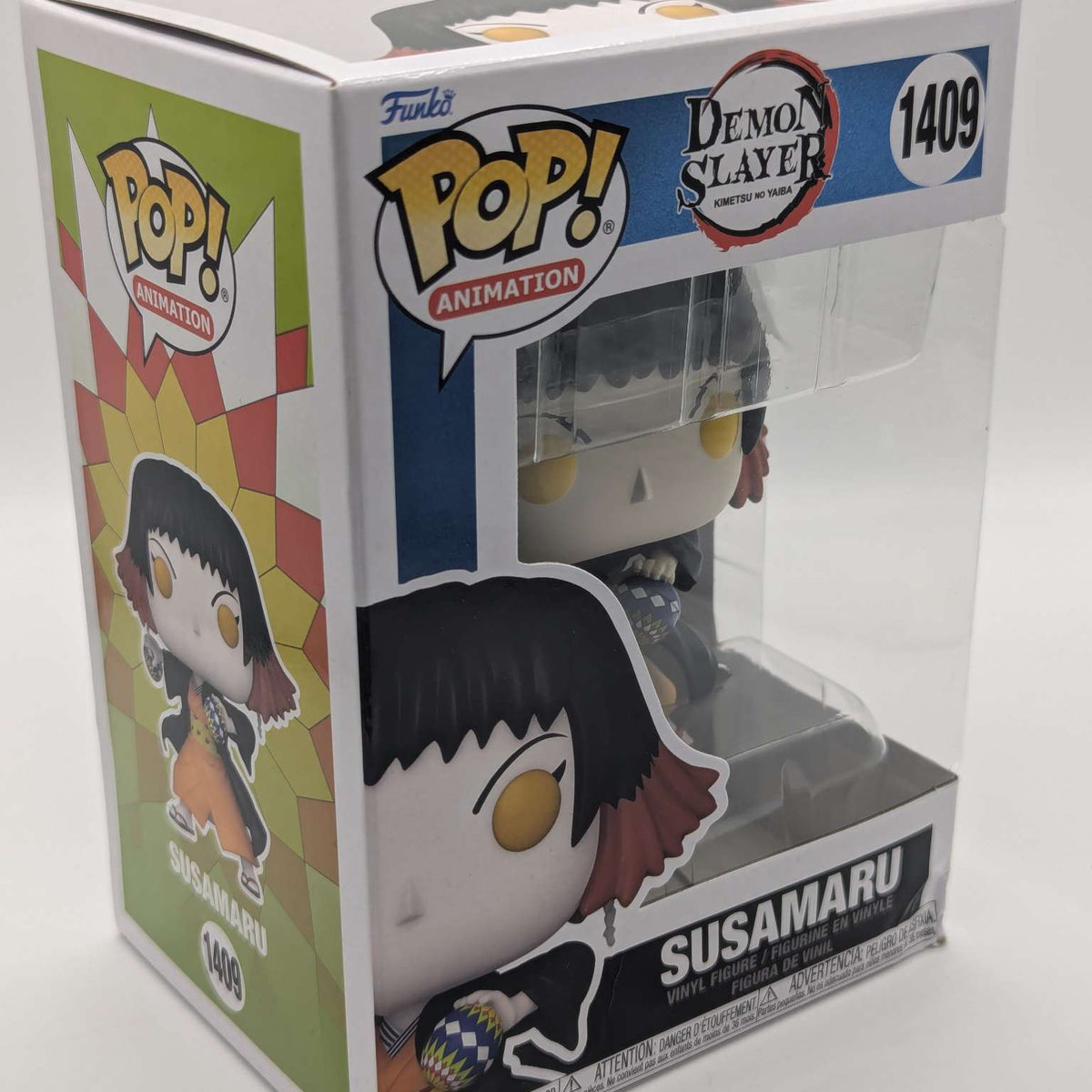Damaged Box | Susamaru | Demon Slayer | Funko Pop Animation #1409 ...