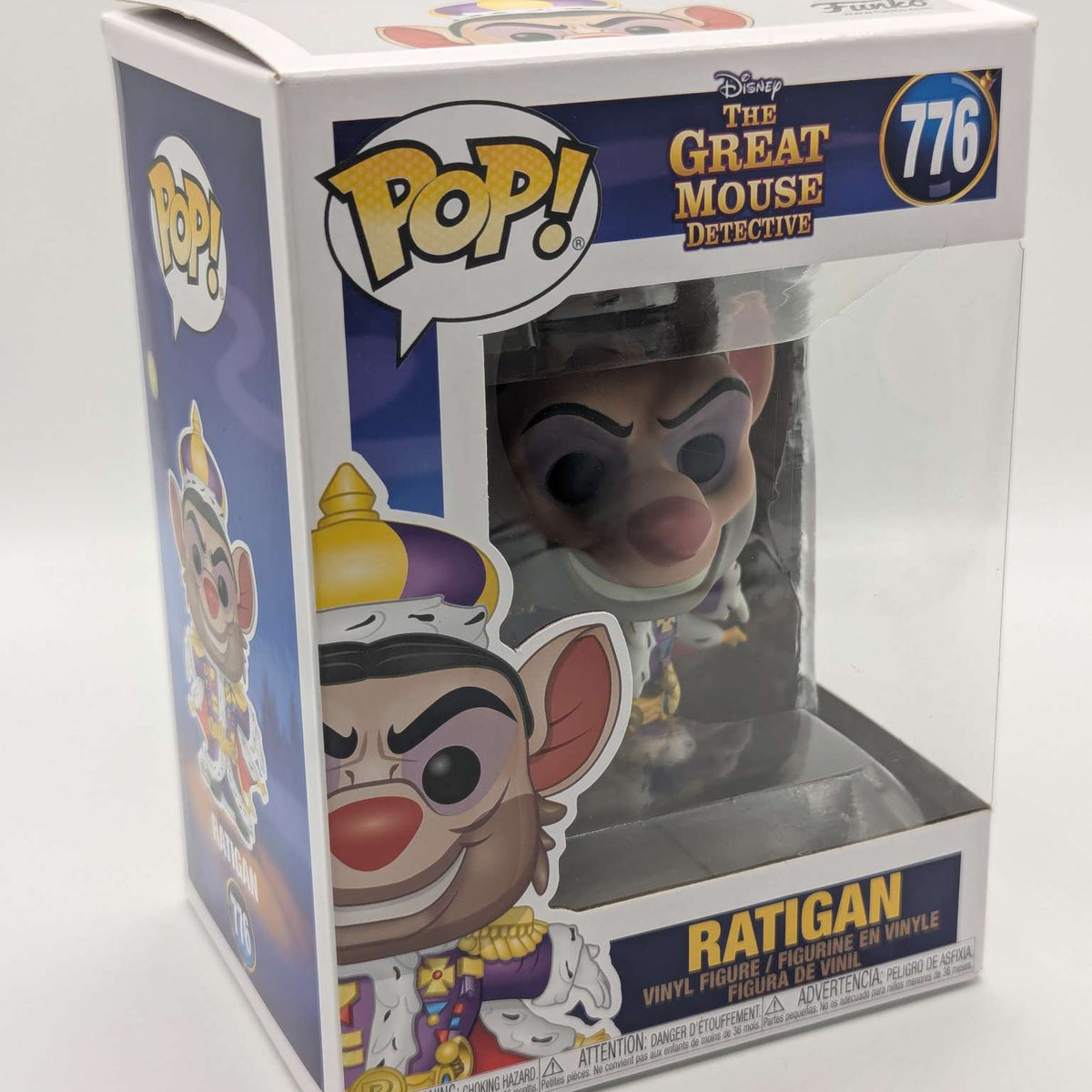 Damaged Box | Ratigan | The Great Mouse Detective | Funko Pop Disney ...