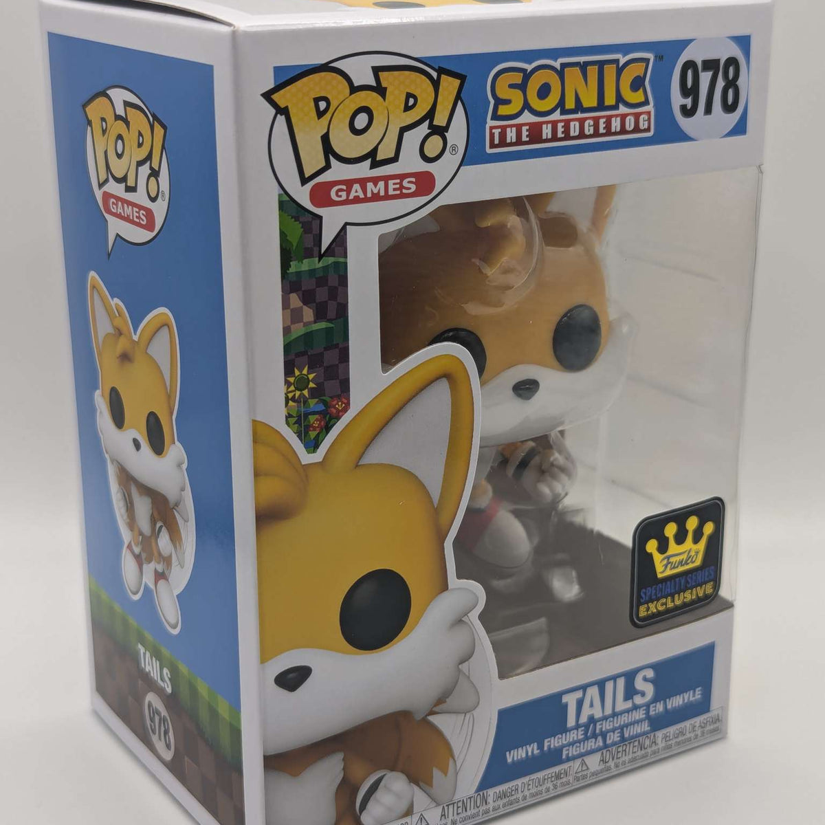 Tails (Flying) | Sonic The Hedgehog | Funko Pop Games #978 – JMToys.co.uk