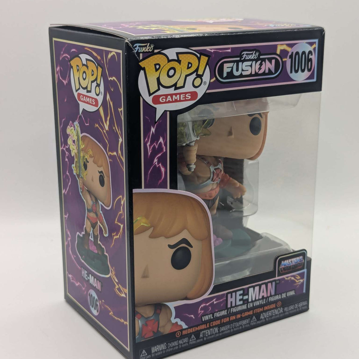 Damaged Box | He-Man | Masters of the Universe | Funko Fusion Pop Game ...