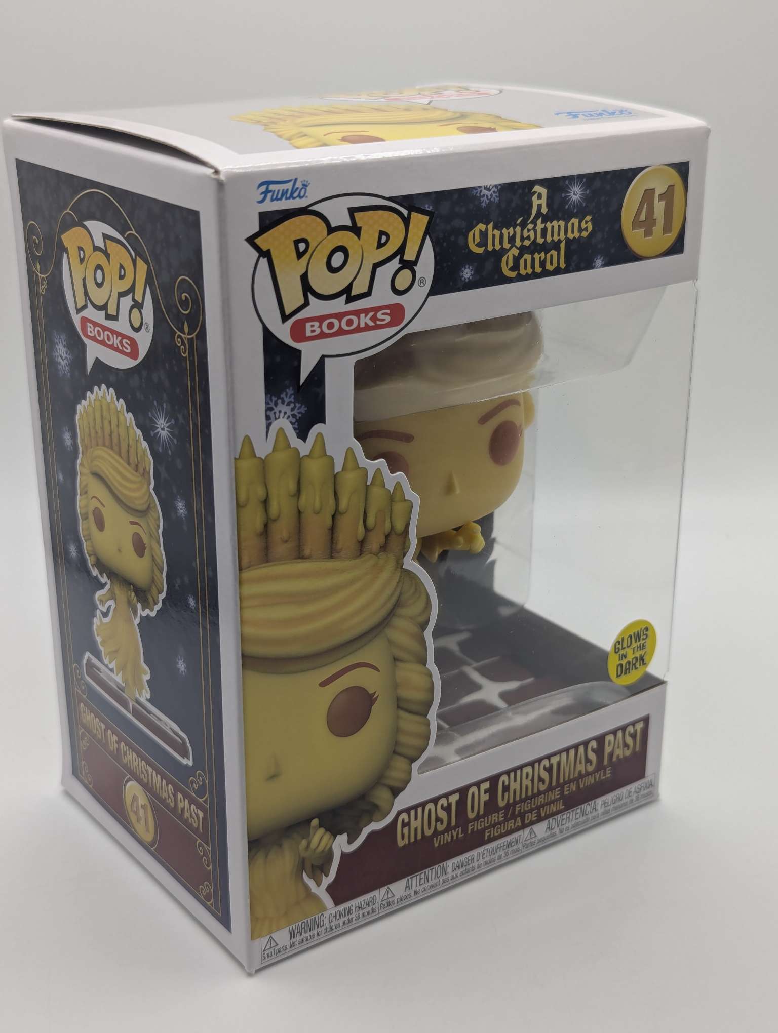 GHOST OF CHRISTMAS PAST A Christmas Carol Funko Pop Books Glow 41