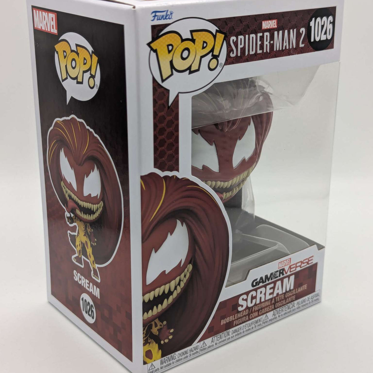 SCREAM | Spider-Man 2 | Funko Pop Games | Marvel Gamerverse #1026 ...