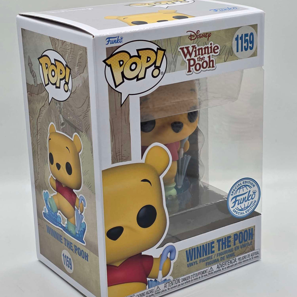 WINNIE THE POOH (RAINY DAY) | Funko Pop Disney #1159 – JMToys.co.uk