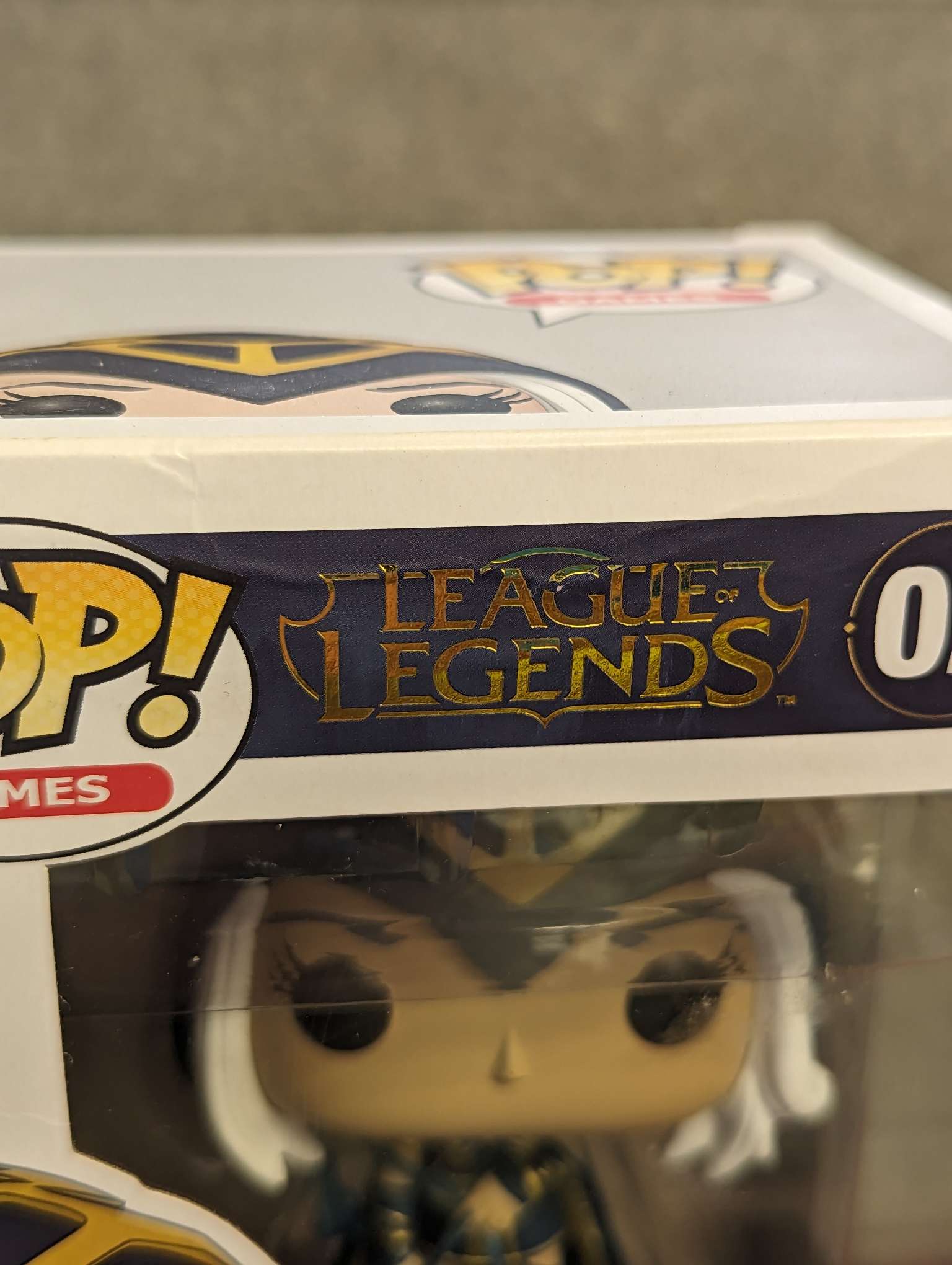 Damaged Box Funko Pop Games League of Legends Ashe 02 JMToys