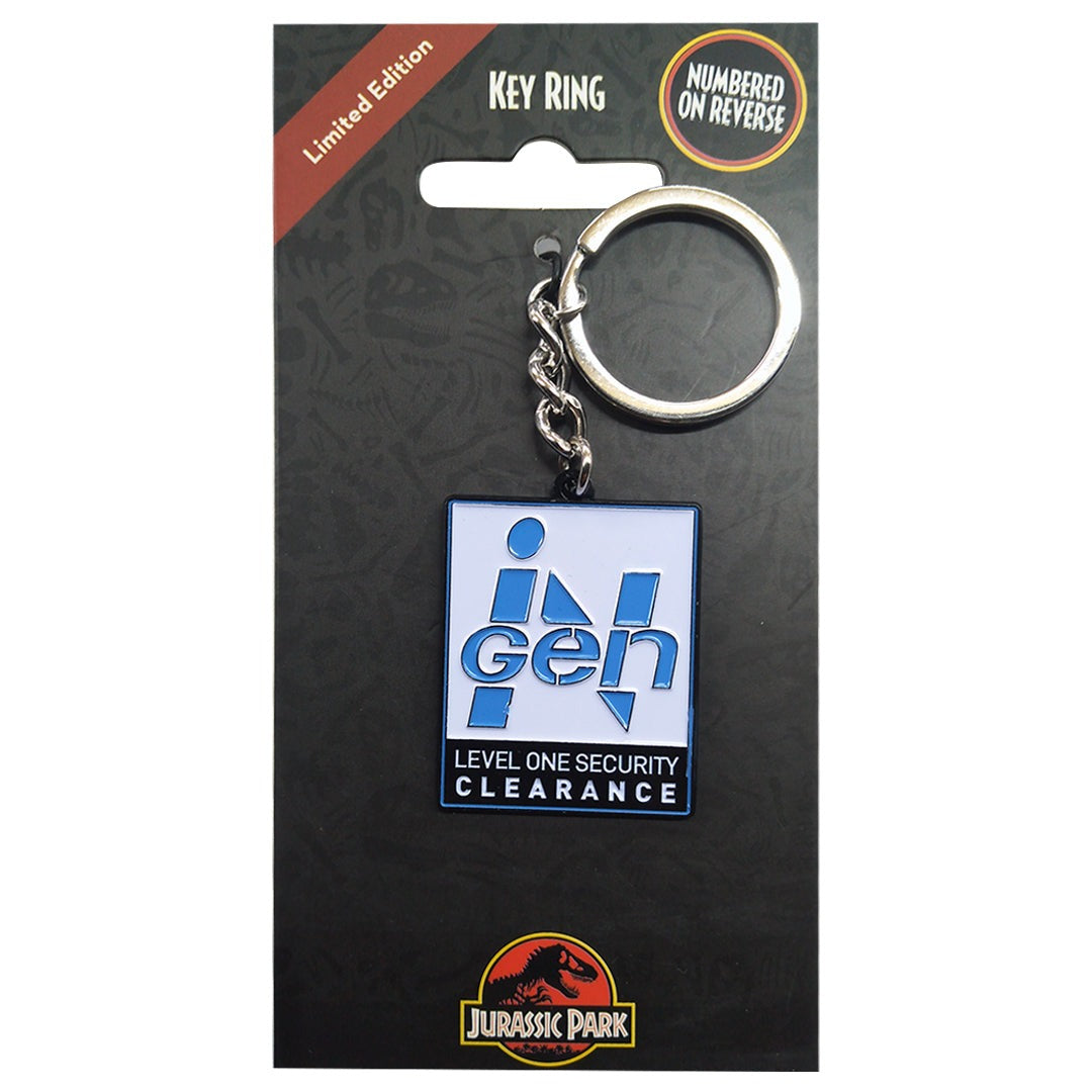 InGen | Jurassic Park | Key Ring | Limited Edition – JMToys.co.uk