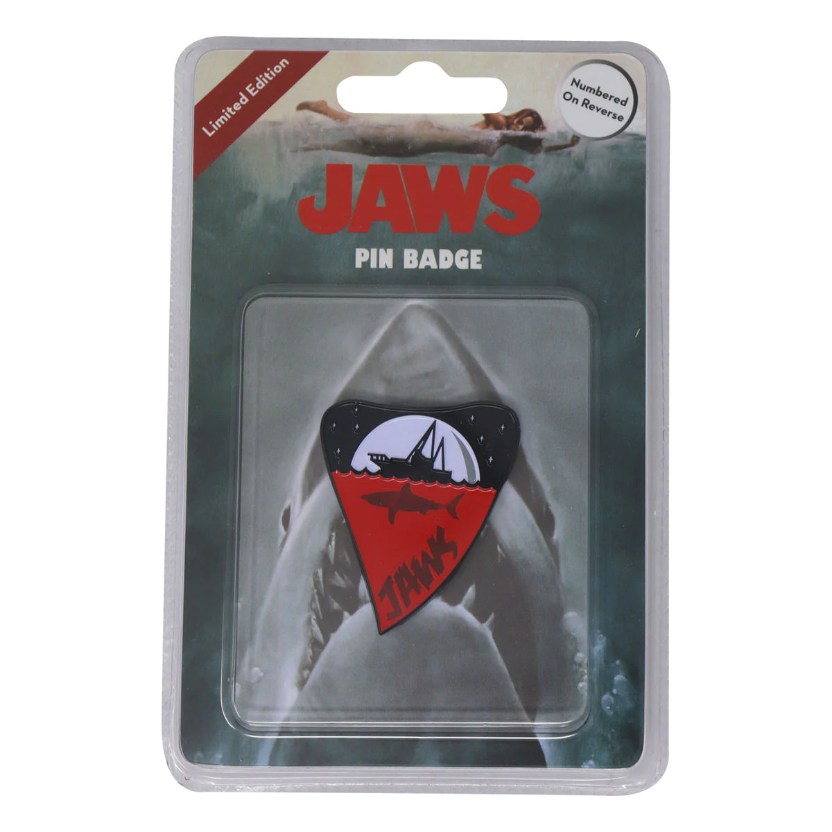 Jaws | Limited Edition Pin Badge – JMToys.co.uk