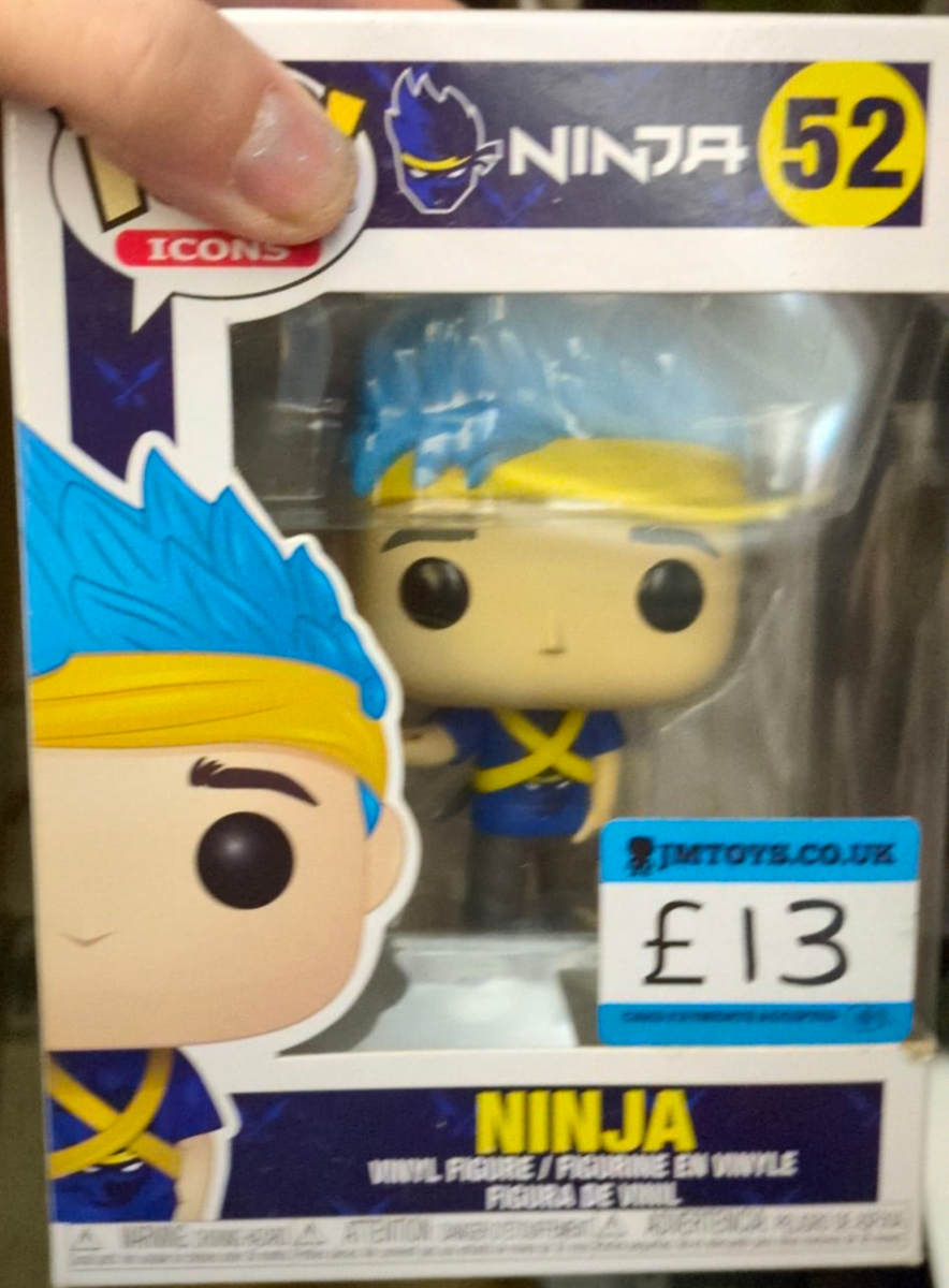 Damaged Box | Ninja (Streamer) | Funko Pop Icons #52 – JMToys.co.uk