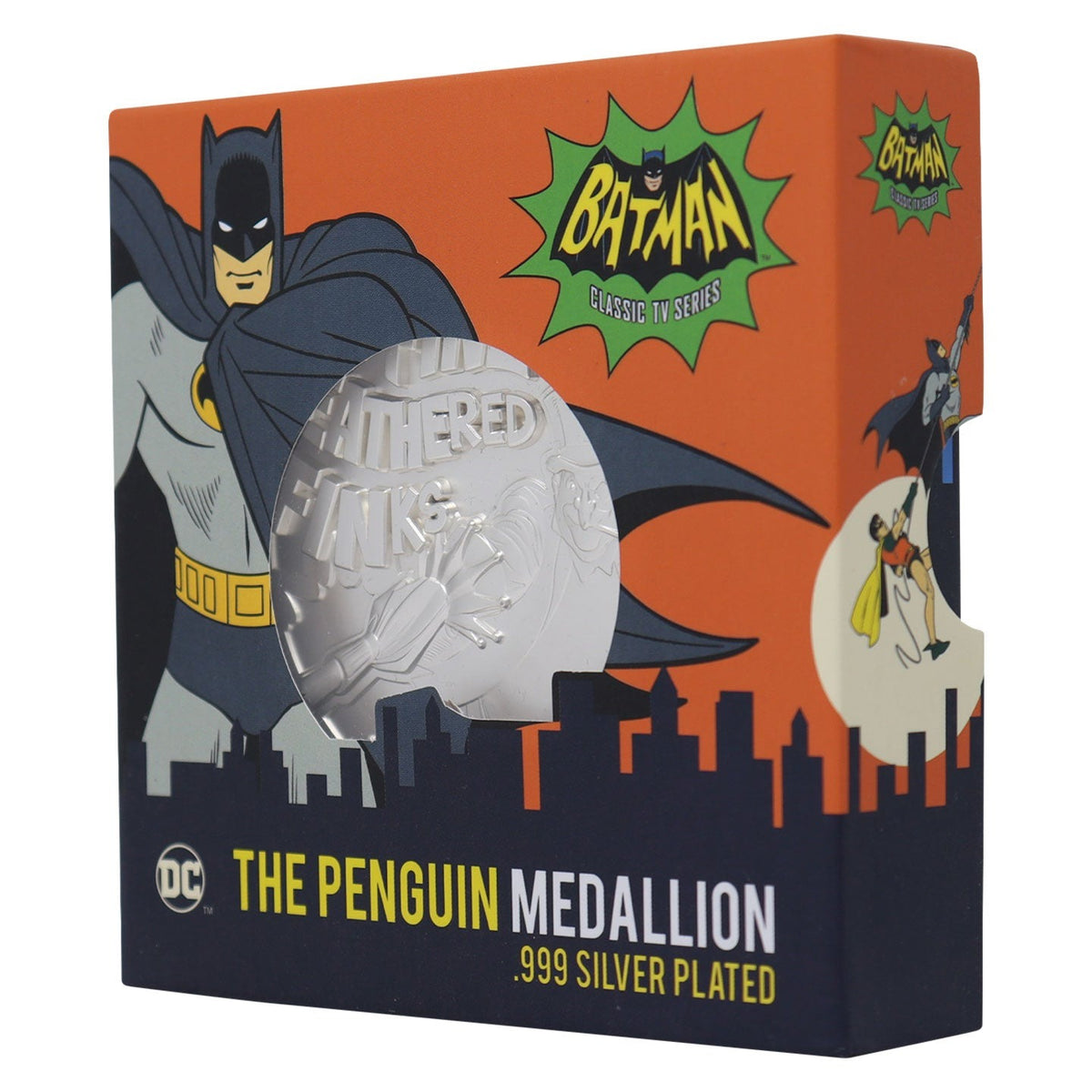 DC The Penguin | .999 Silver Plated Medallion | Limited Edition ...