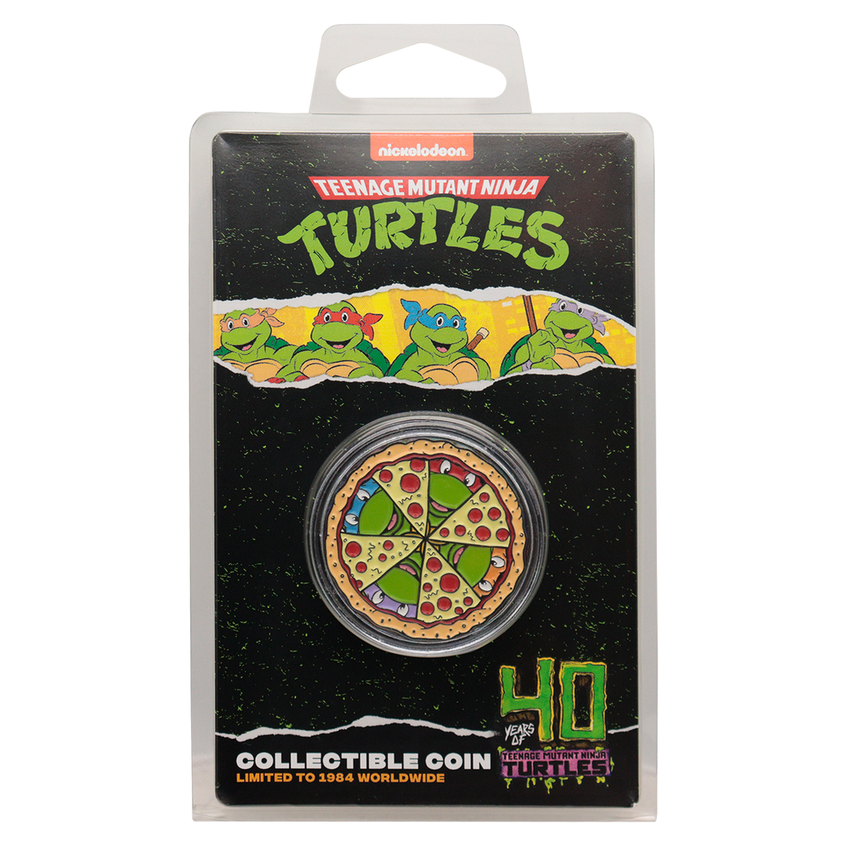 Teenage Mutant Ninja Turtles | Limited Edition Collectible Coin | 40th ...
