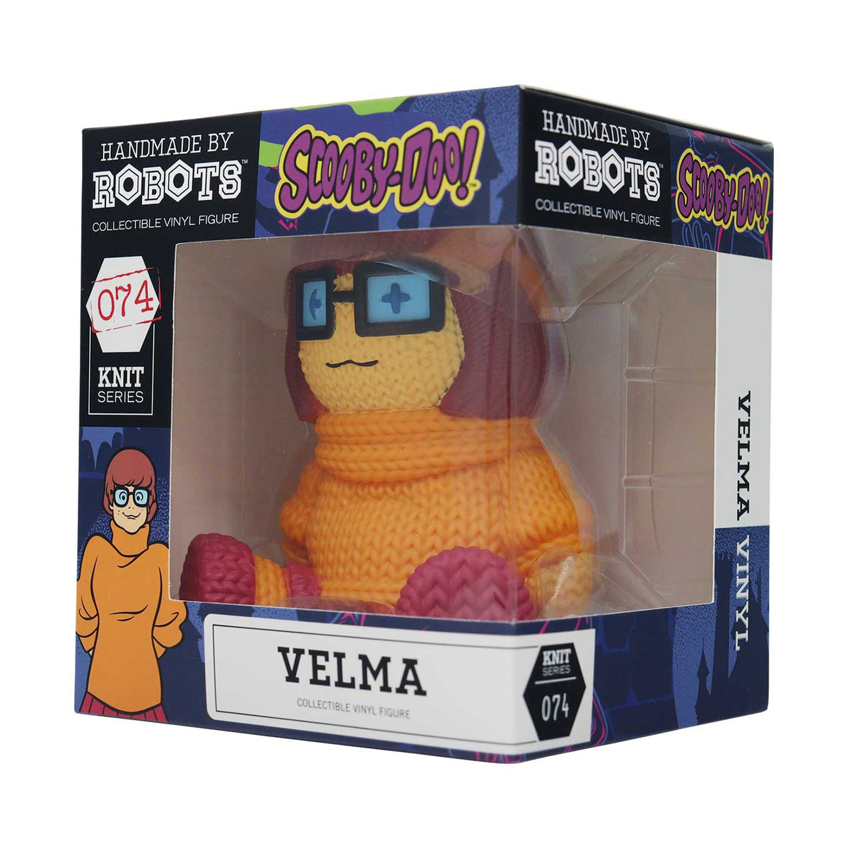Handmade by Robots | Scooby Doo | Velma Vinyl Figure | Knit Series #07 ...