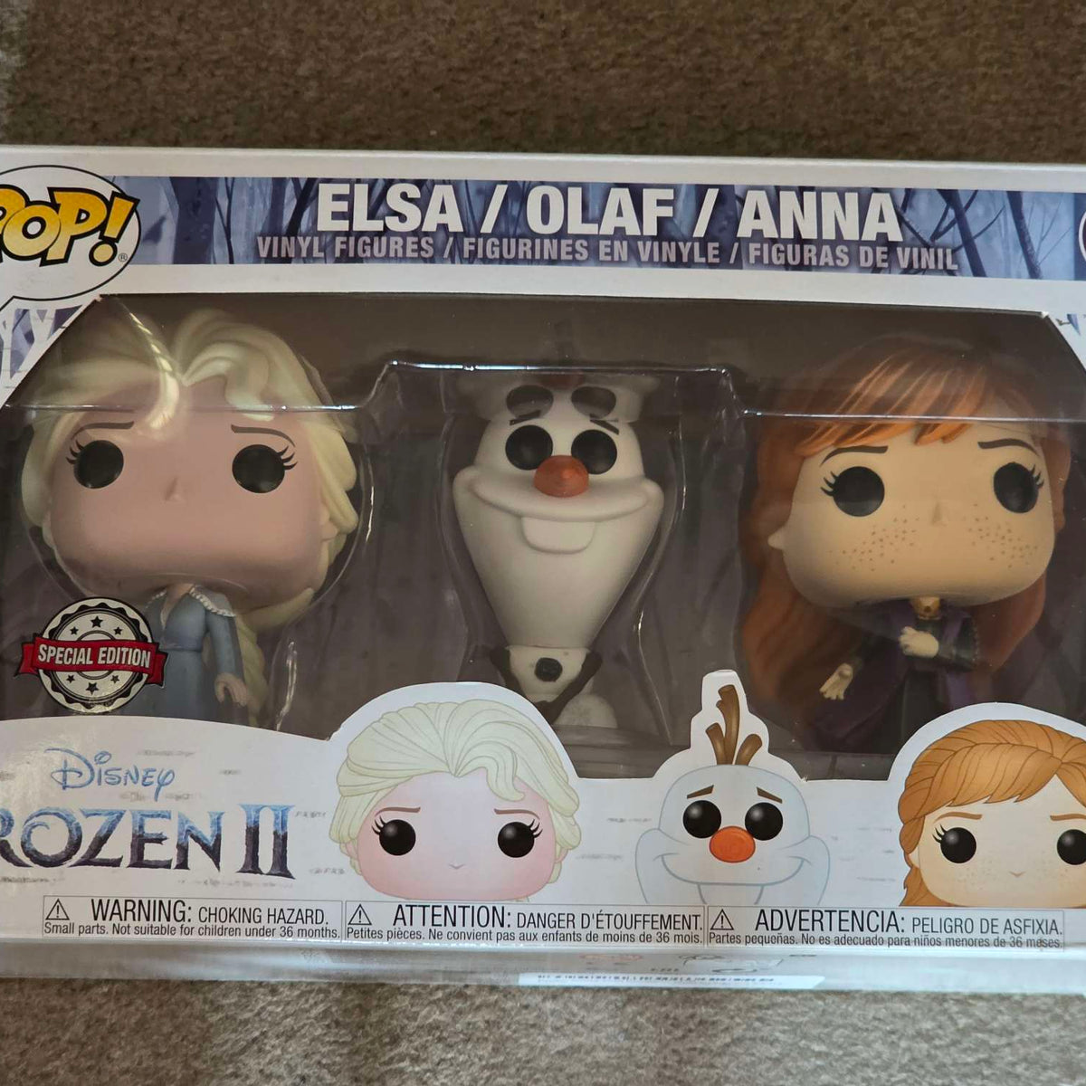 Slight Damaged Box | ELSA / OLAF / ANNA | Disney's Frozen 2 | Funko Po ...
