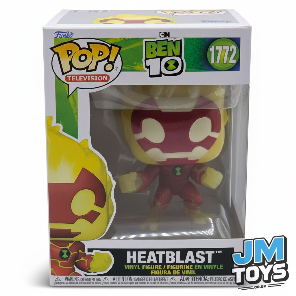 HEATBLAST | Ben 10 | Funko Pop Television #1772 – JMToys.co.uk
