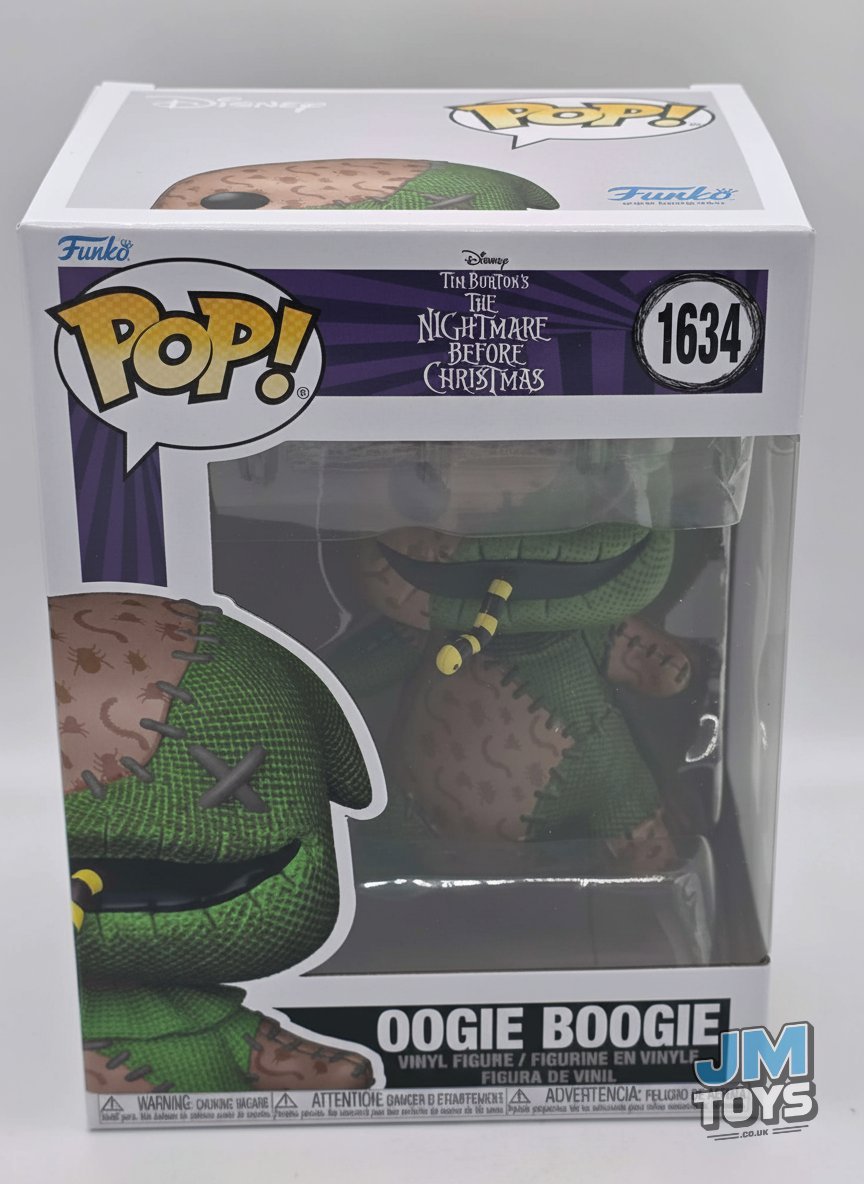OOGIE BOOGIE (PATCHWORK) | The Nightmare Before Christmas | Funko Pop ...