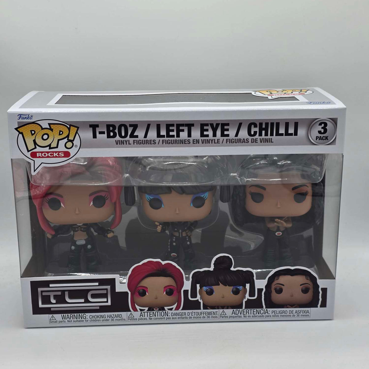 T-BOZ / LEFT EYE / CHILLI | TLC Scrubs | Funko Pop Rocks | 3 PACK ...
