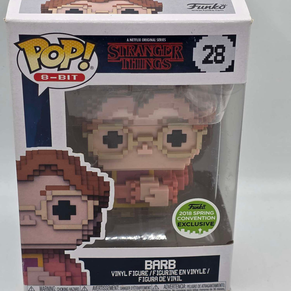Damaged Box | BARB | Stranger Things | Funko Pop 8-Bit #28 – JMToys.co.uk