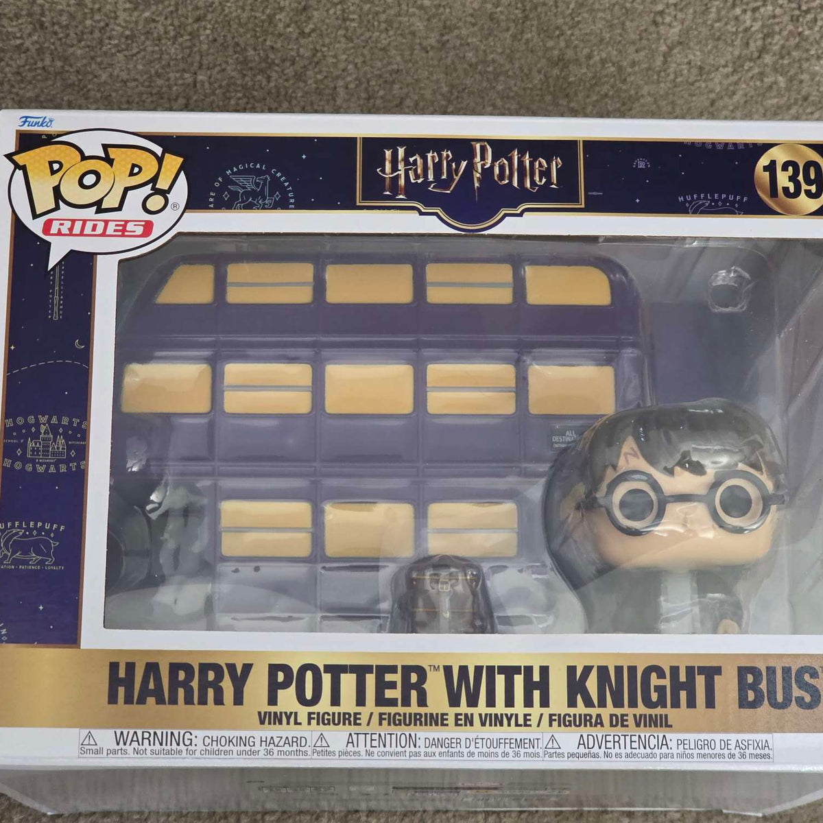 Damaged Box | HARRY POTTER WITH KNIGHT BUS | Funko Pop Rides Super Del ...