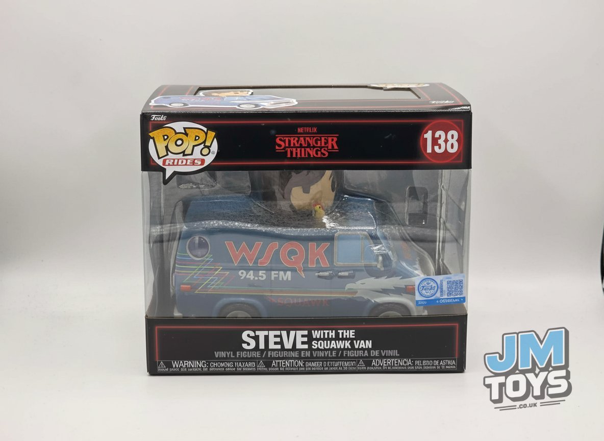 STEVE WITH THE SQUAWK VAN | Stranger Things | Funko Rides #138 – JMToys ...