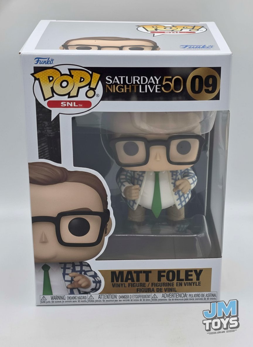 MATT FOLEY | Saturday Night Live 50TH | Funko Pop SNL #09 – JMToys.co.uk