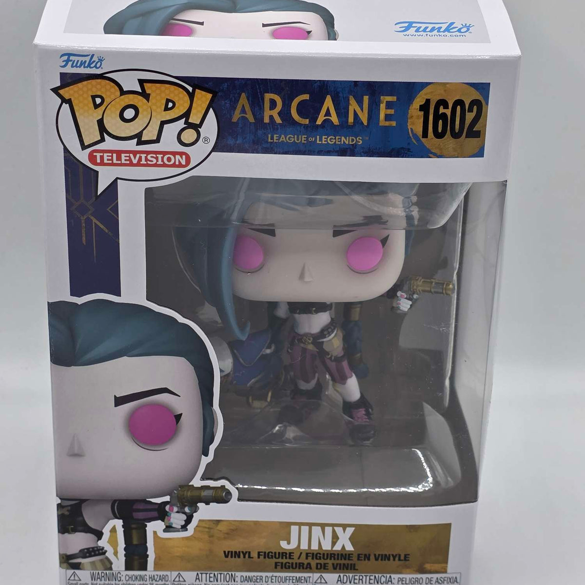 JINX | Arcane League of Legends | Funko Pop Television #1602 – JMToys.co.uk