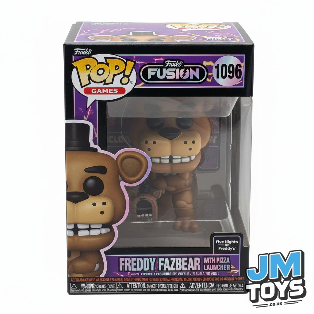 FREDDY FAZBEAR (WITH PIZZA LAUNCHER) | Funko Fusion Pop Games #1096 ...