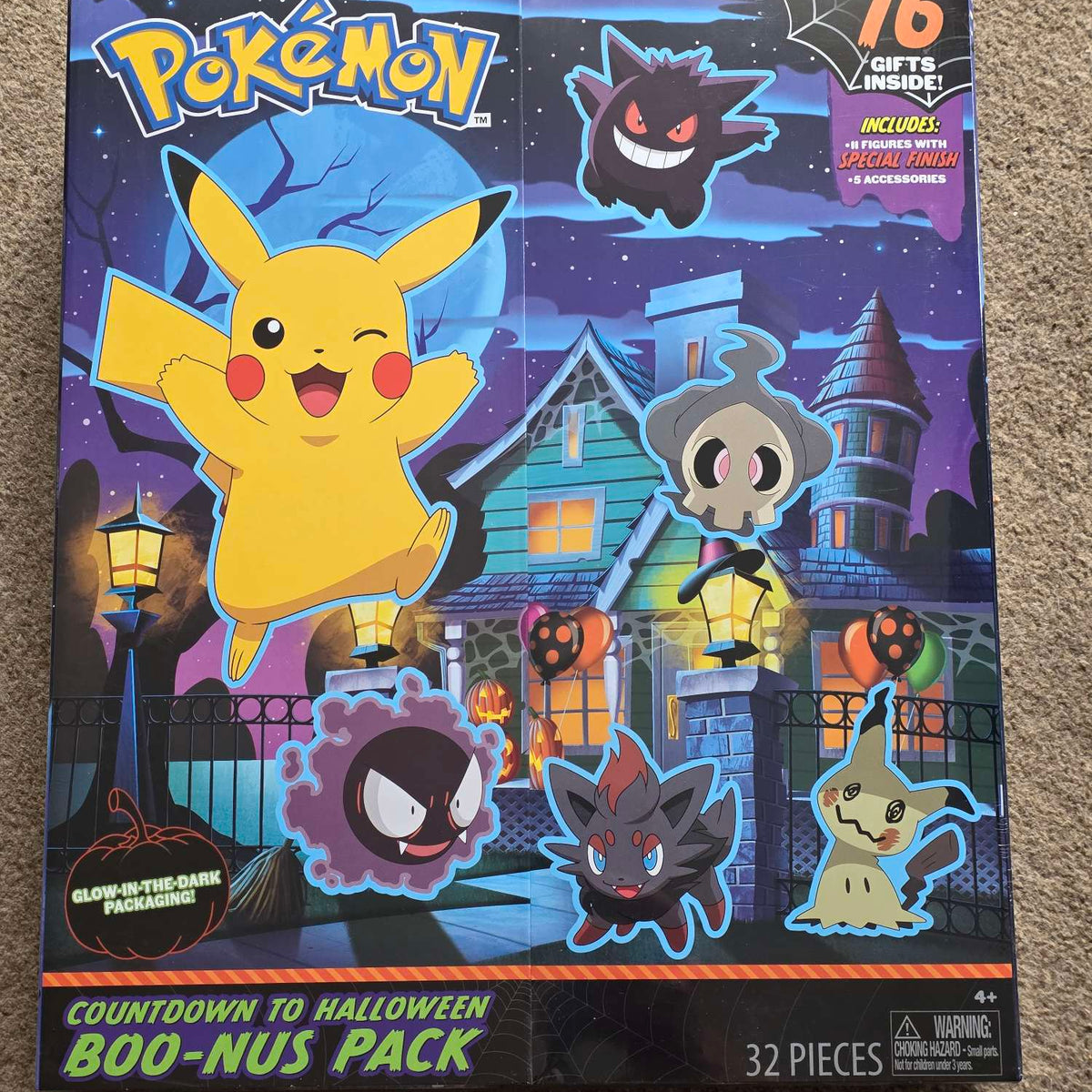 16 DAY POKEMON COUNTDOWN | Jazwares | Halloween Boo-Nus Calendar ...