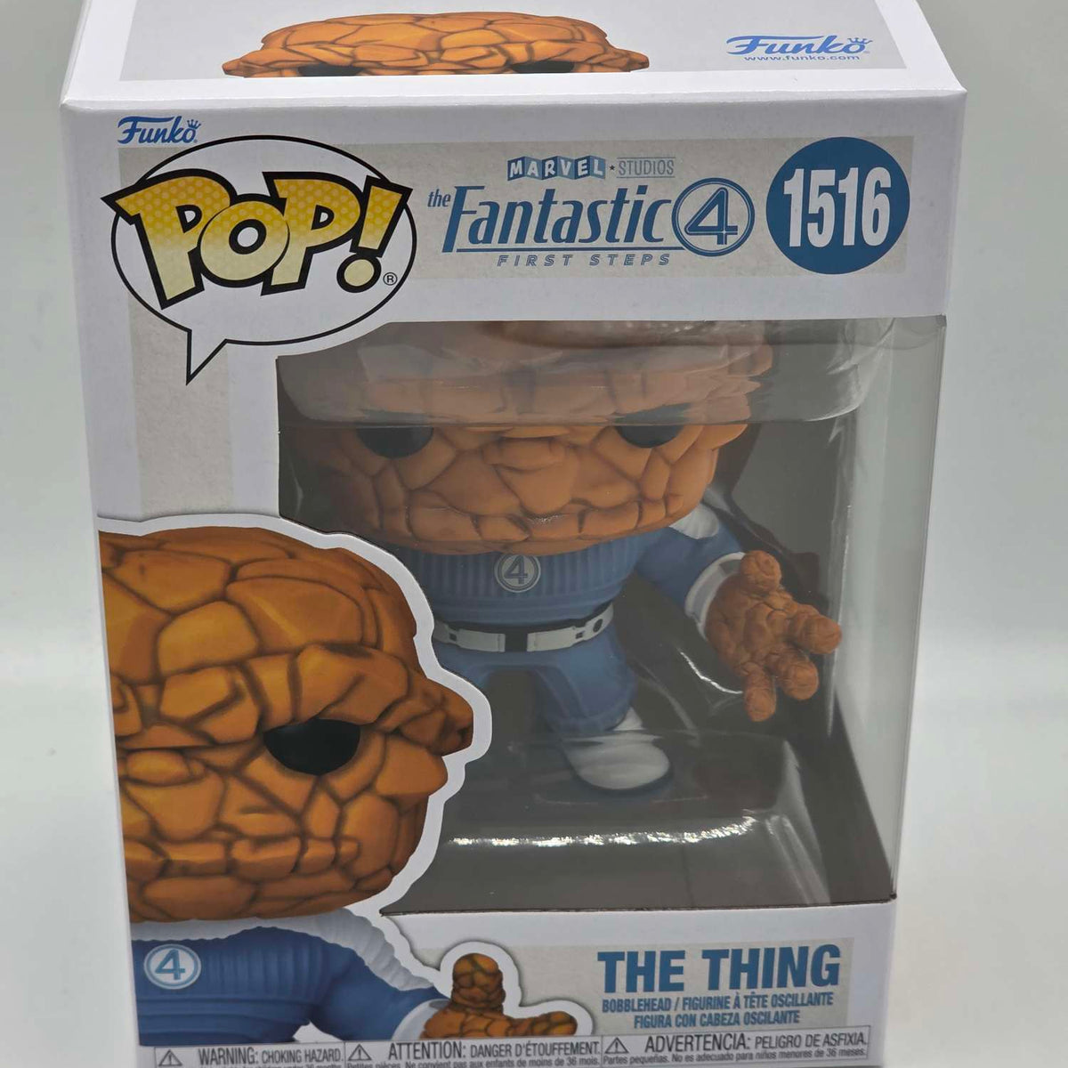 THE THING | The Fantastic Four First Steps | Funko Pop Marvel #1516 ...