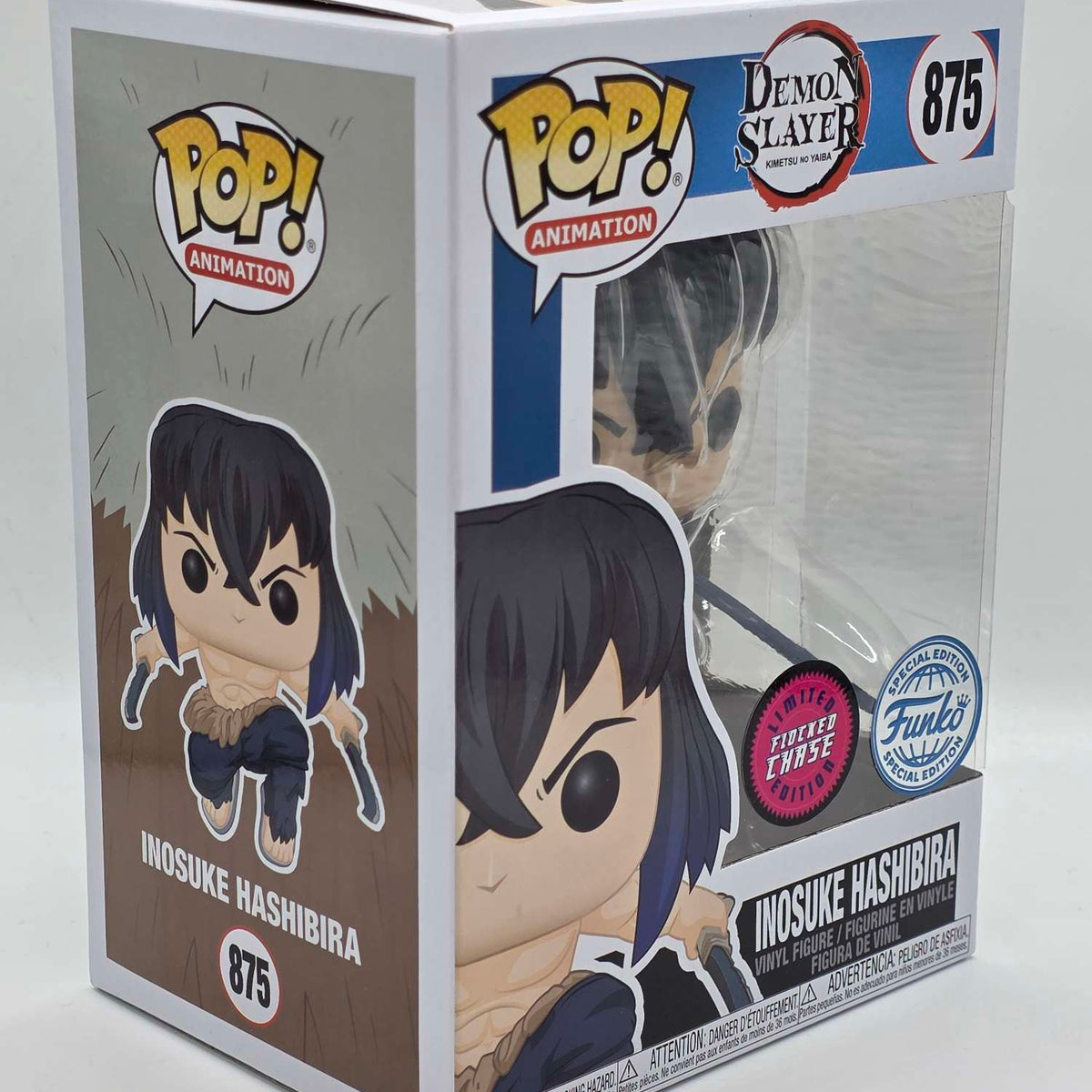 INOSUKE HASHIBIRA (UNMASKED) | Demon Slayer | Funko Pop Animation | Fl ...