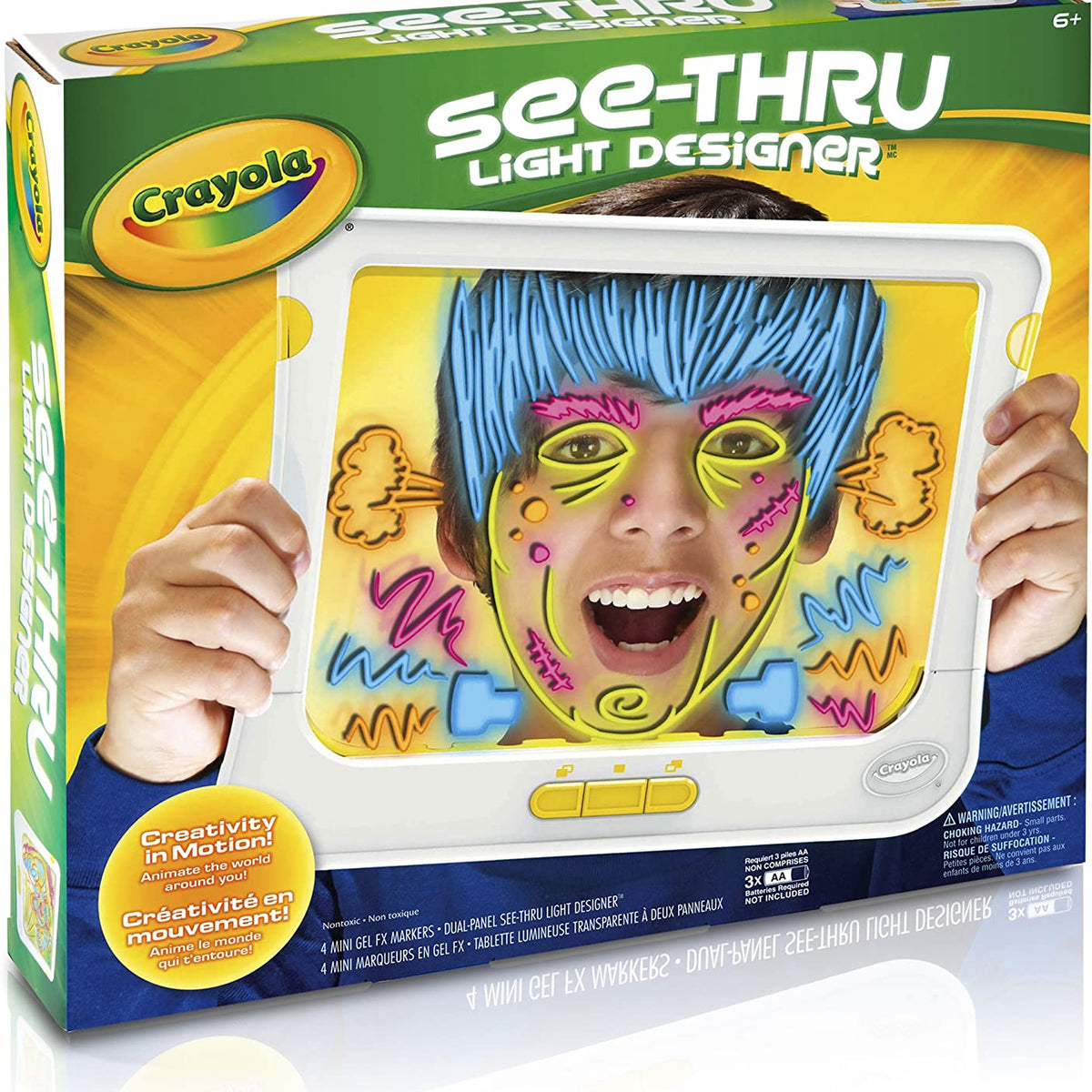 Crayola See-Thru Light Designer – JMToys.co.uk