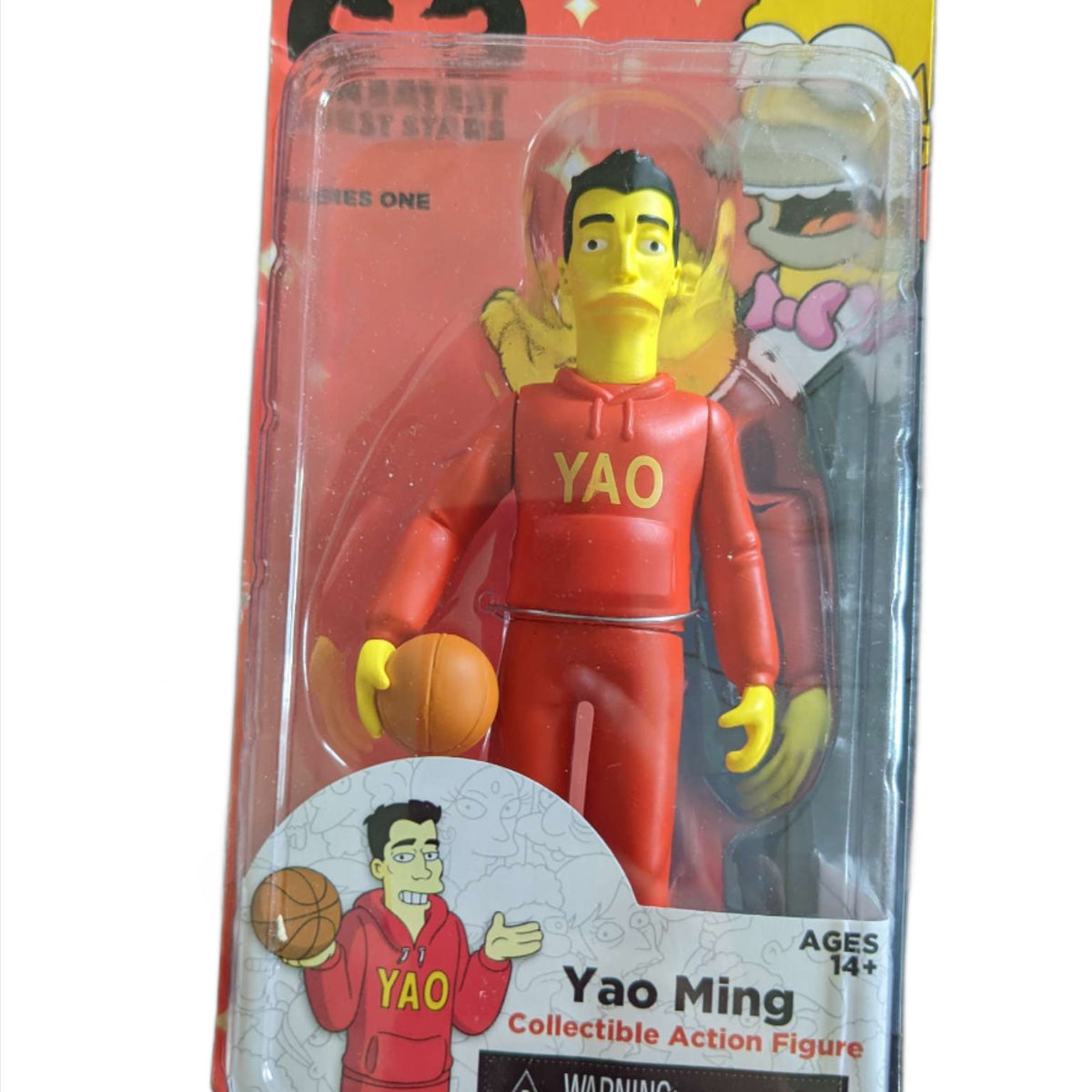 NECA | Simpsons | Guest Stars Series 1 | Yao Ming – JMToys.co.uk