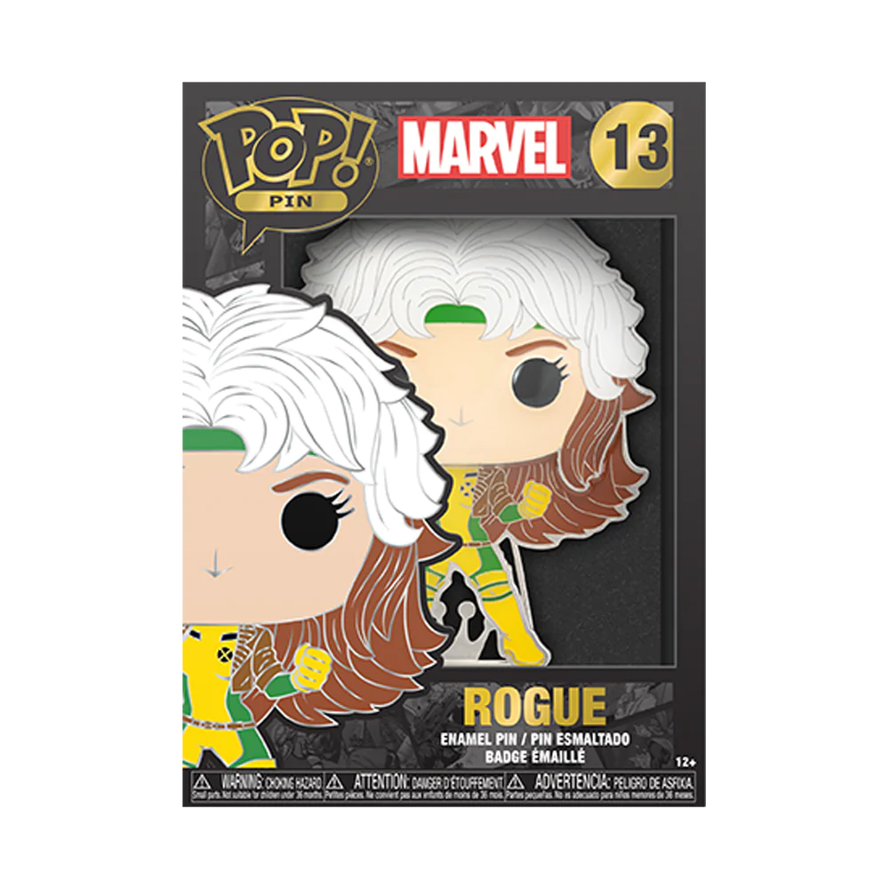 Funko Pop Pins Marvel - X-Men - Rogue - Enamel Pin #13 – JMToys.co.uk