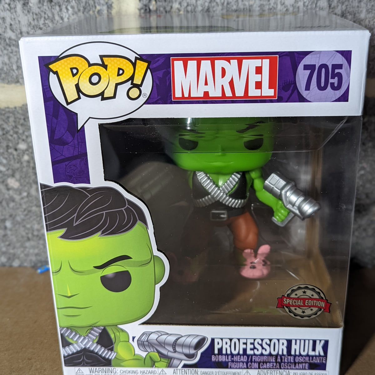 Funko Pop Marvel - Professor Hulk 6" inch #705 - Special Edition ...