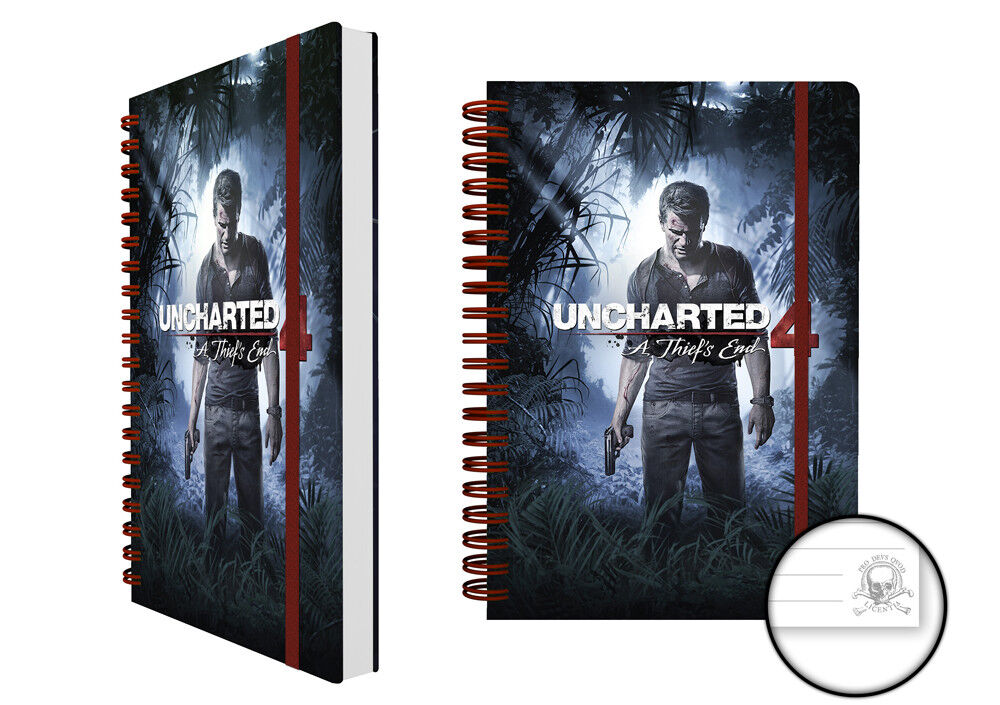 Uncharted 4 | A5 Notebook | GB Eye – JMToys.co.uk