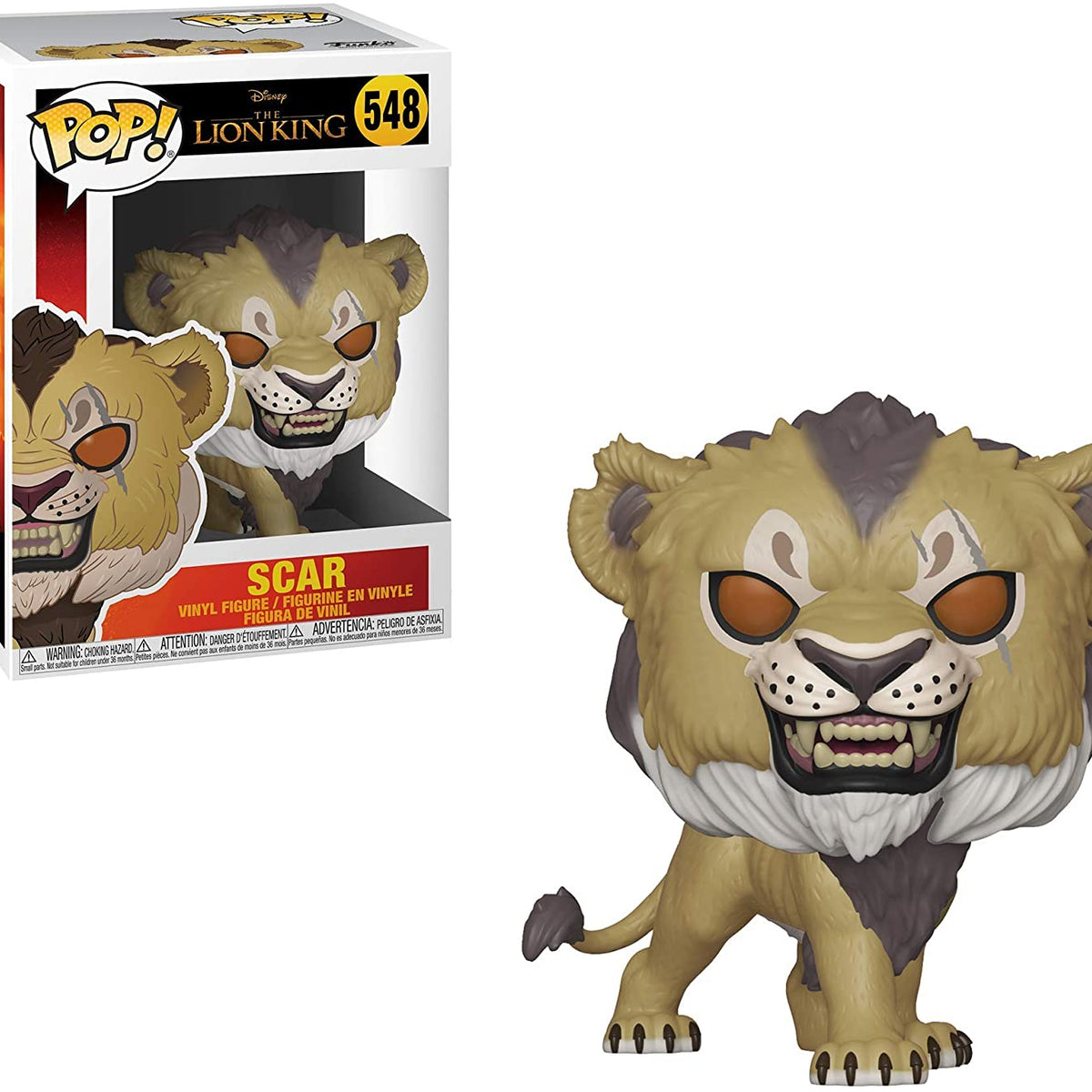 Funko Pop Disney - The Lion King (Live Action) - Scar #548 – JMToys.co.uk